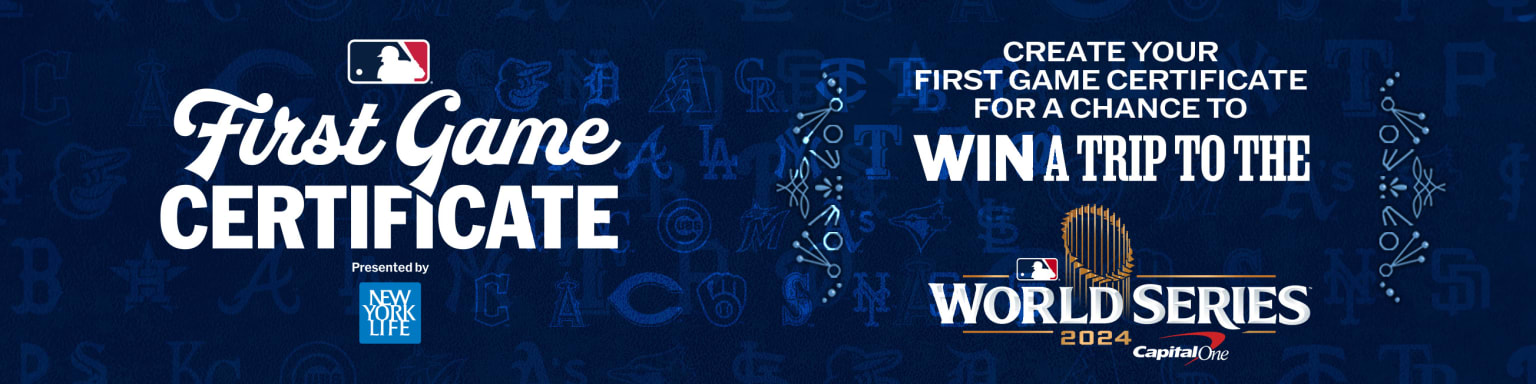New York Life First Game Certificate | MLB.com