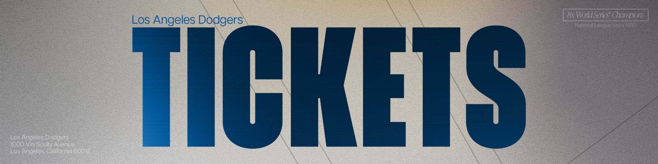 Dodgers Ticket Information | Los Angeles Dodgers