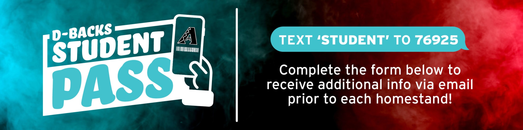 Student Pass | Arizona Diamondbacks