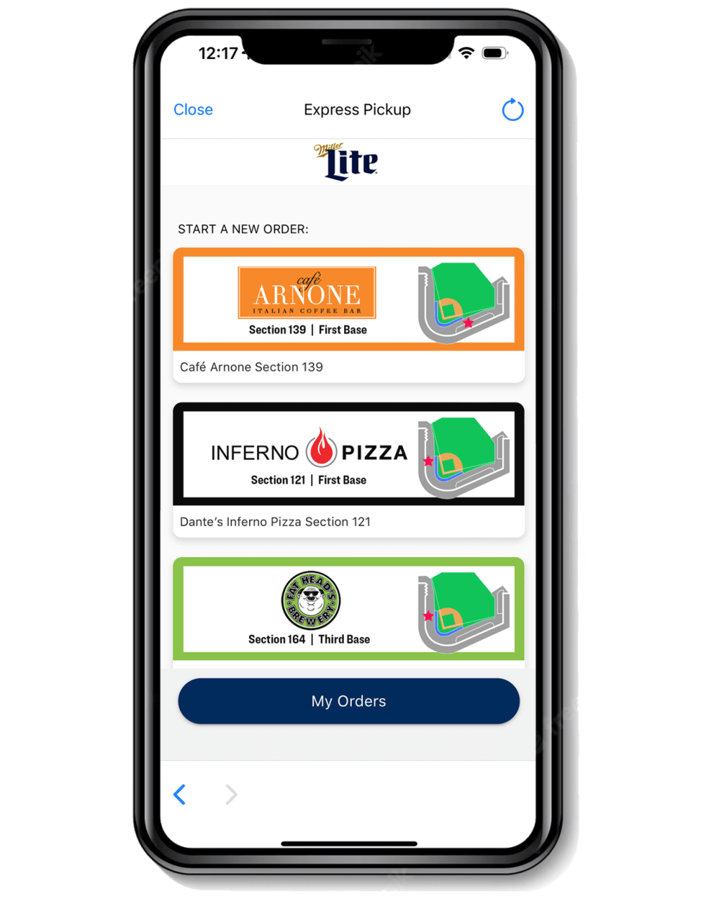 Express Pickup | Cleveland Guardians