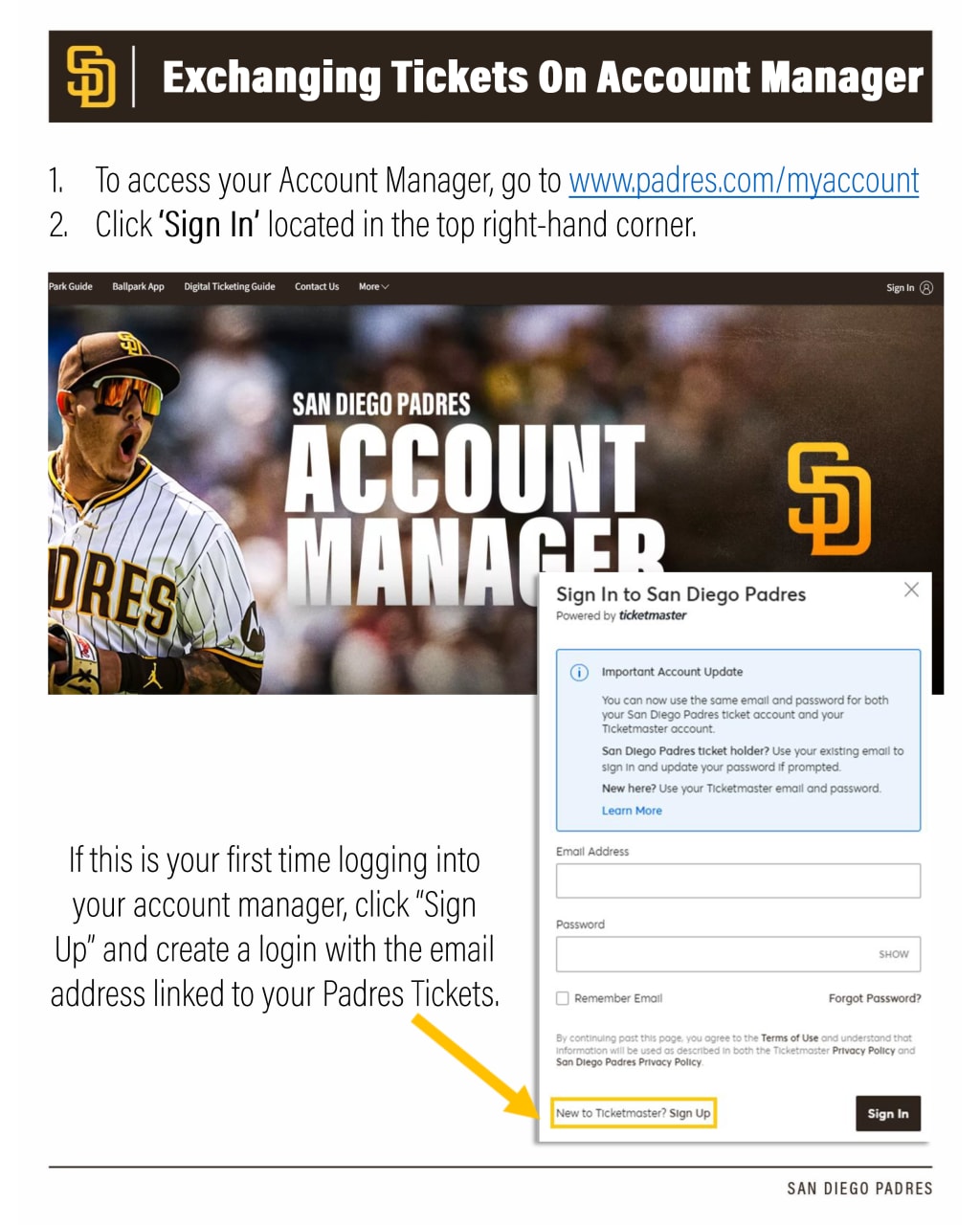 Ticket Exchanges | San Diego Padres