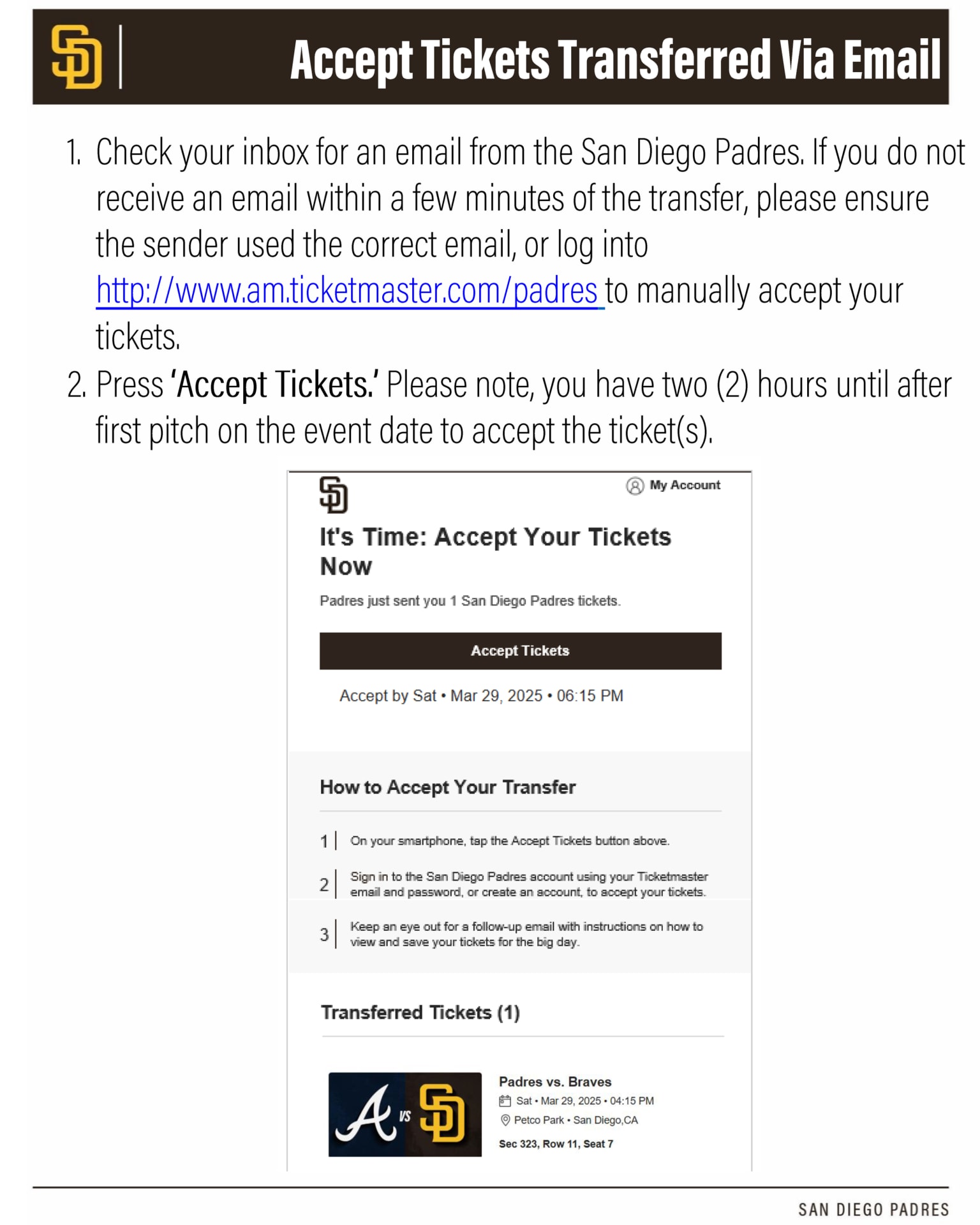 Event Ticketing Guide | San Diego Padres