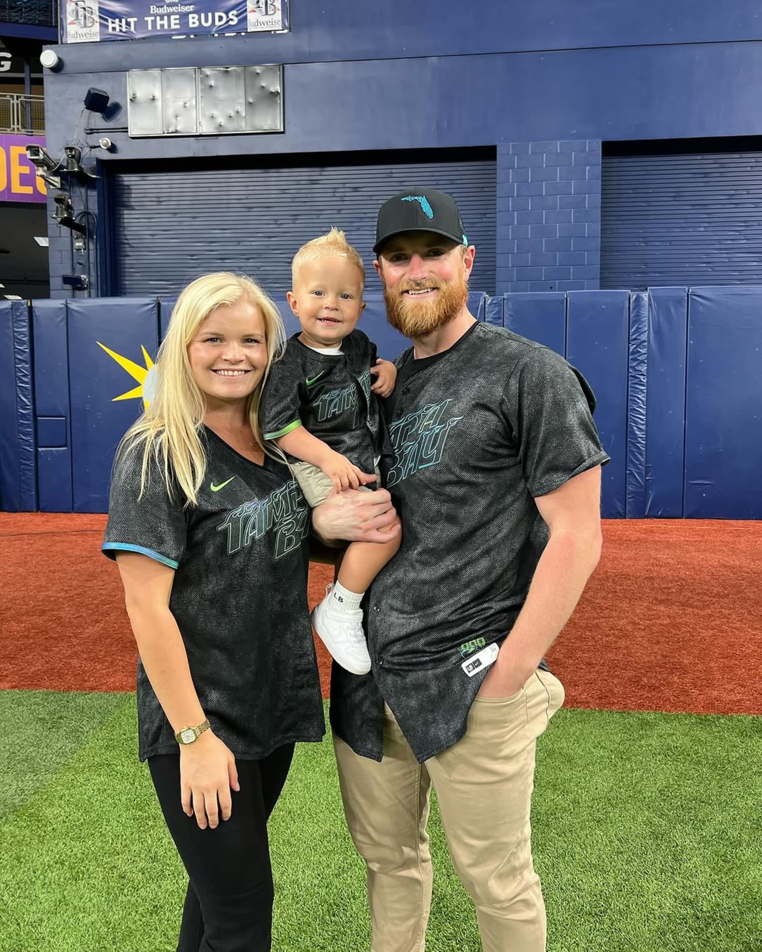 Drew Rasmussen thankful for wife Stevie on Mother's Day