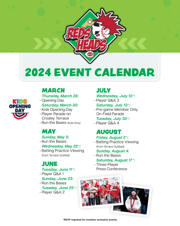 Reds Heads - Member Experiences | Cincinnati Reds