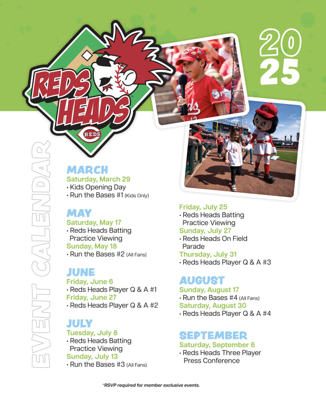 Reds Heads - Member Experiences | Cincinnati Reds