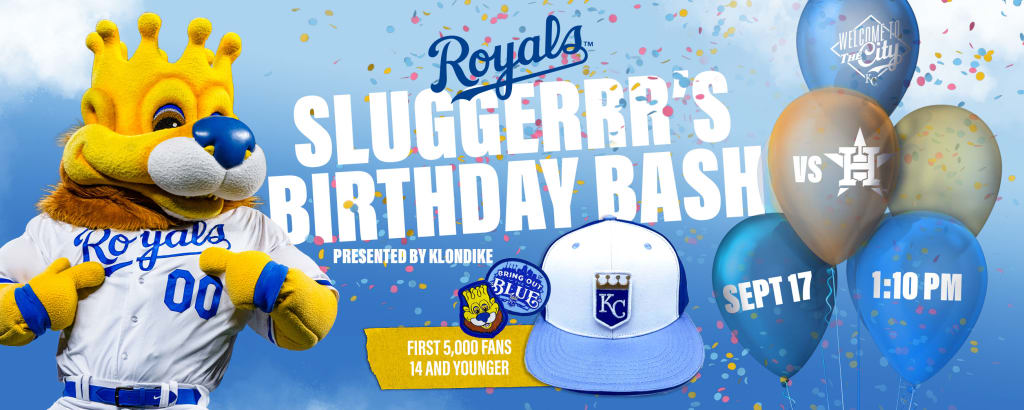Sluggerrr's Birthday Bash | Kansas City Royals