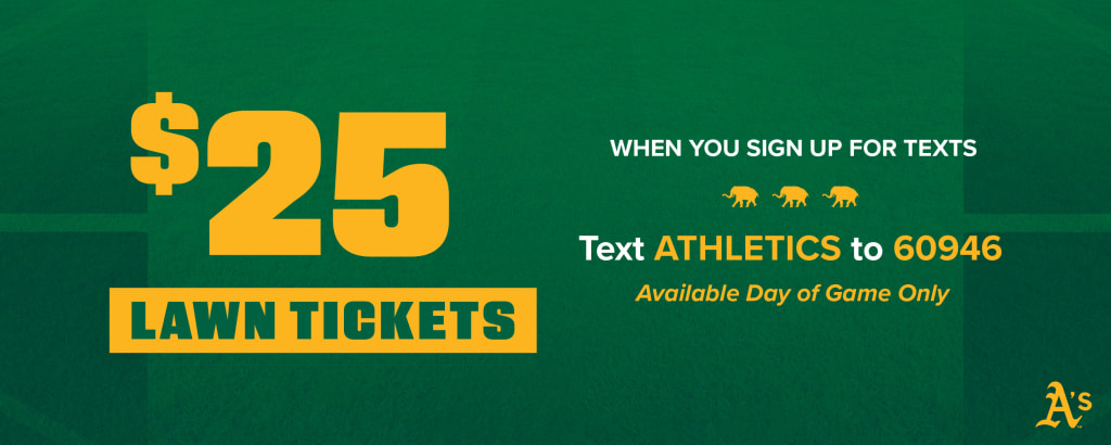 $25 Lawn Tickets | Athletics