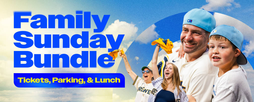 Family Sunday Bundle | Milwaukee Brewers