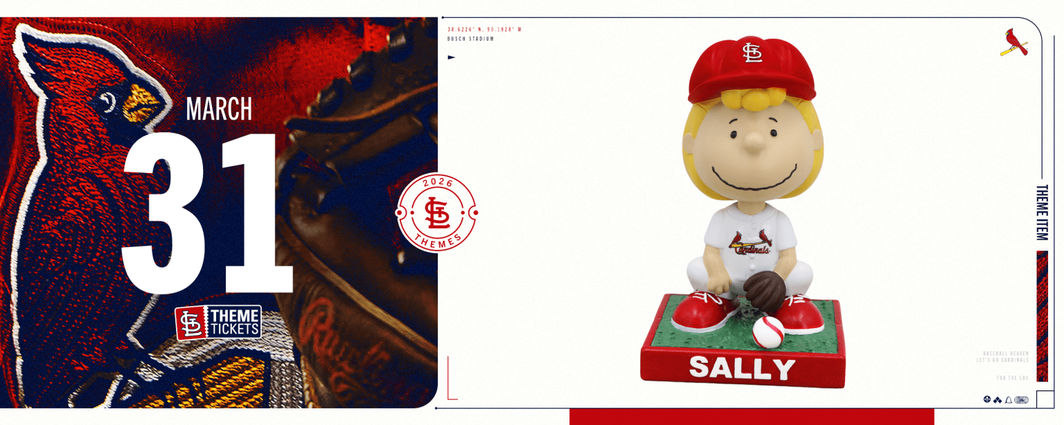 Peanuts® Theme Ticket | St. Louis Cardinals