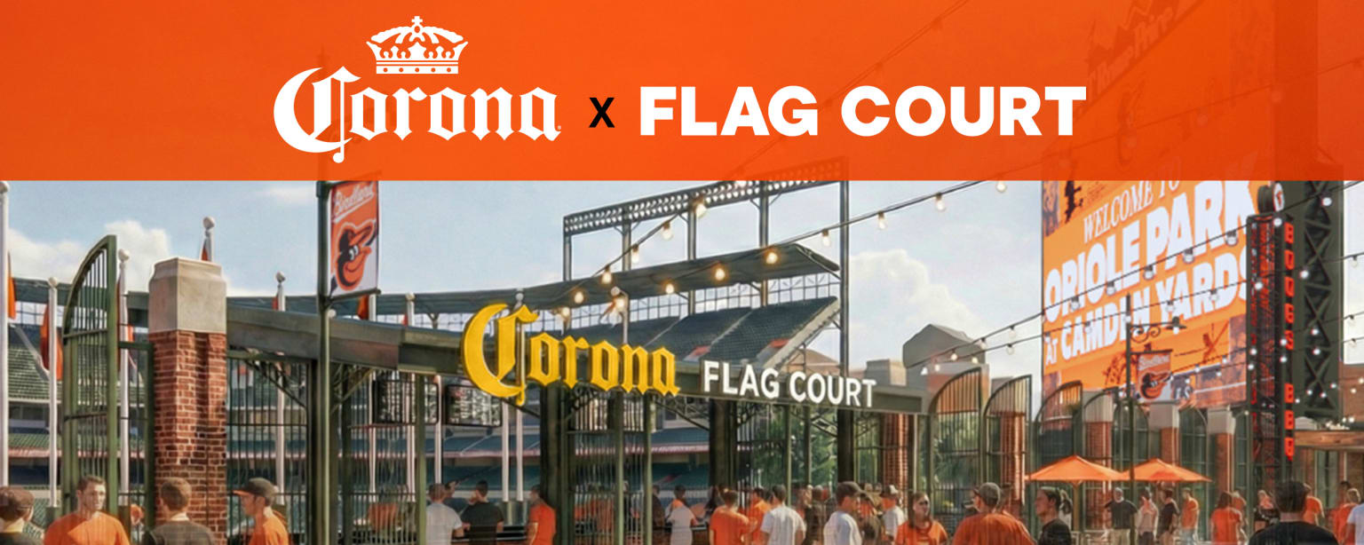 Corona Flag Court | Baltimore Orioles