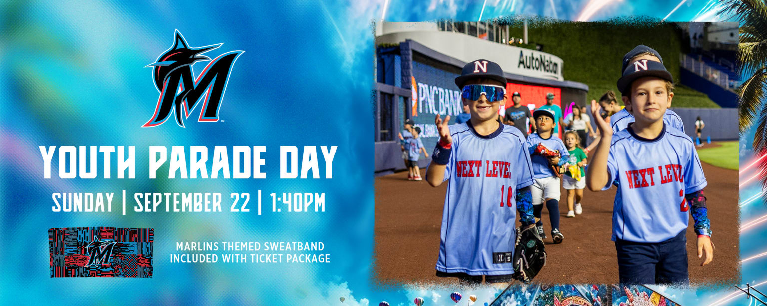 Youth Baseball & Softball Parade Day | Miami Marlins