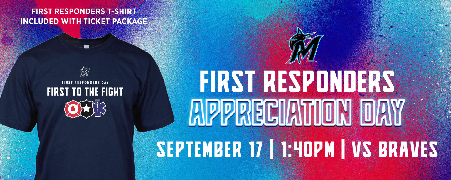 First Responders Appreciation Day | Miami Marlins