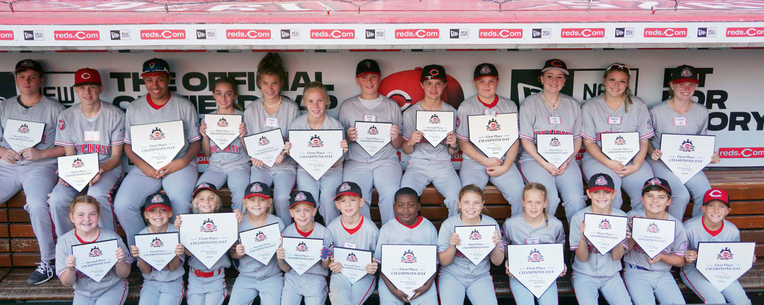 Cincinnati Reds Baseball and Softball Camps Skills Competition ...