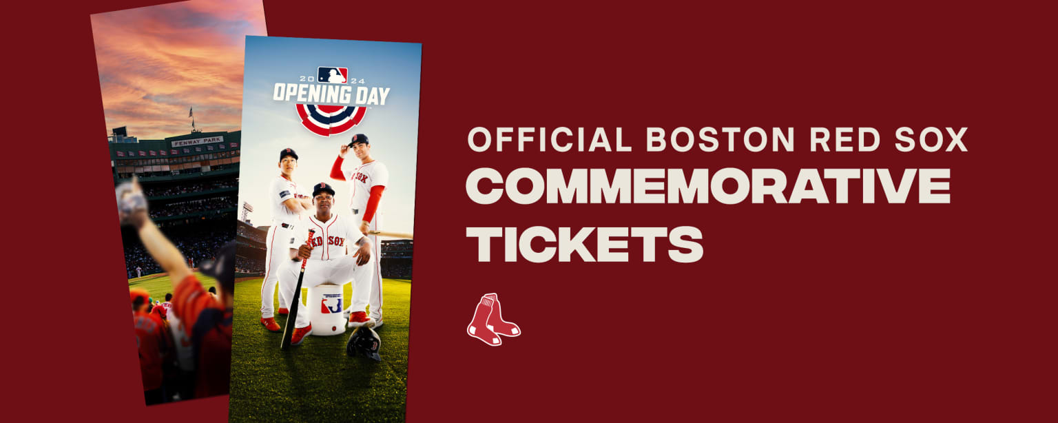 Commemorative Tickets | Boston Red Sox