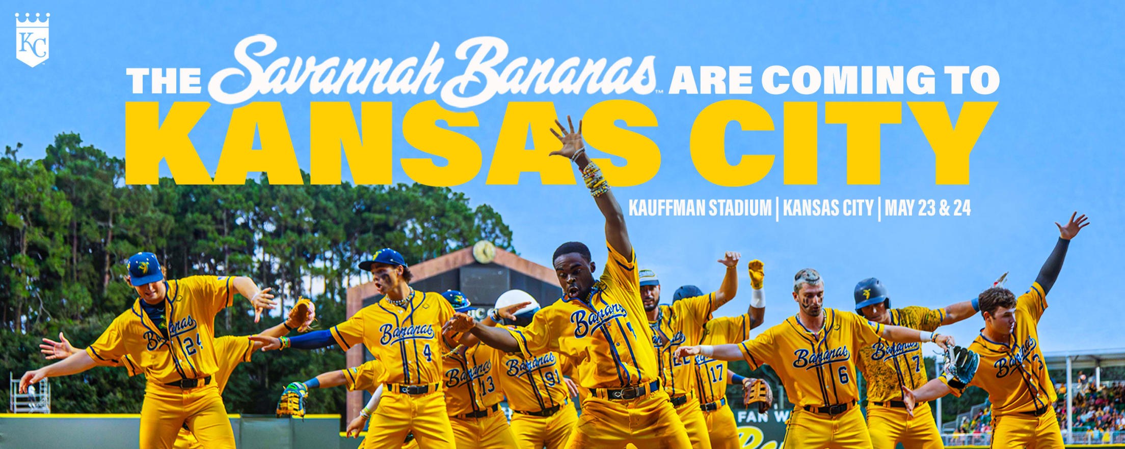Savannah Bananas at Kauffman Stadium | Kansas City Royals
