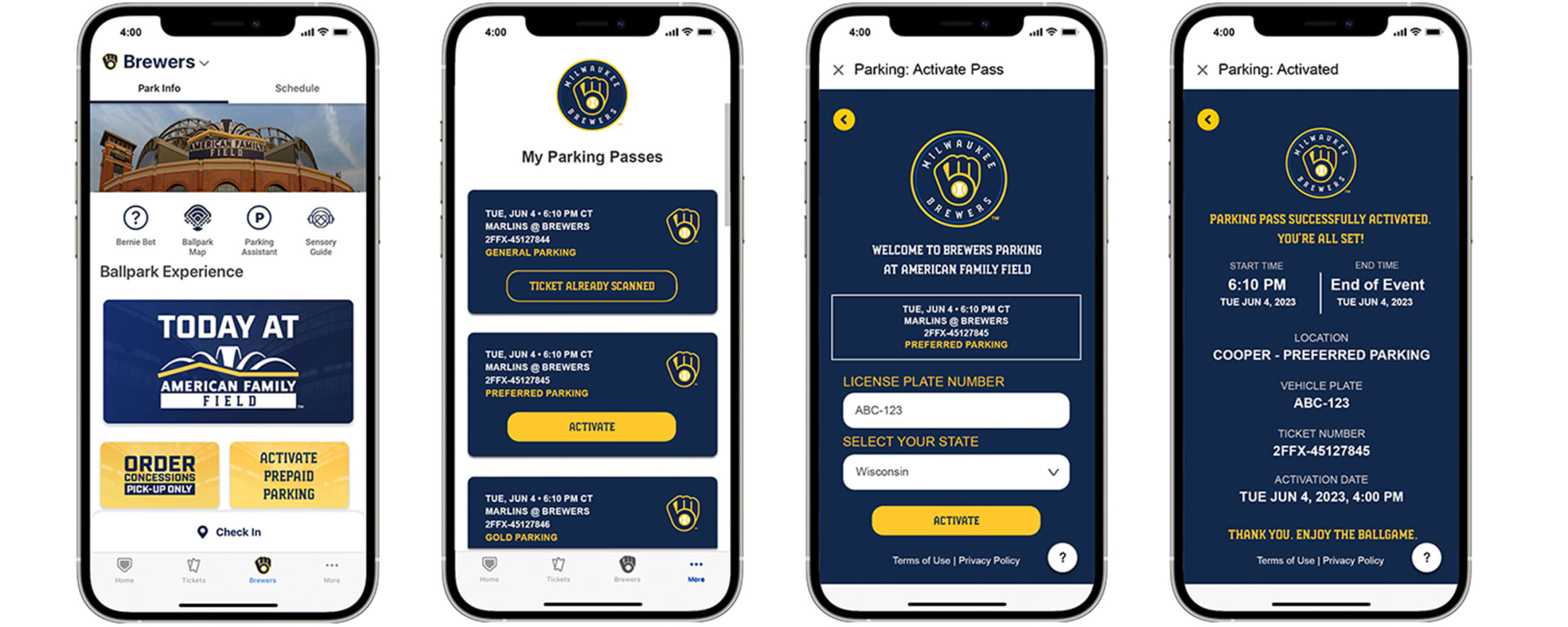 Parking Activation | American Family Field | Milwaukee Brewers