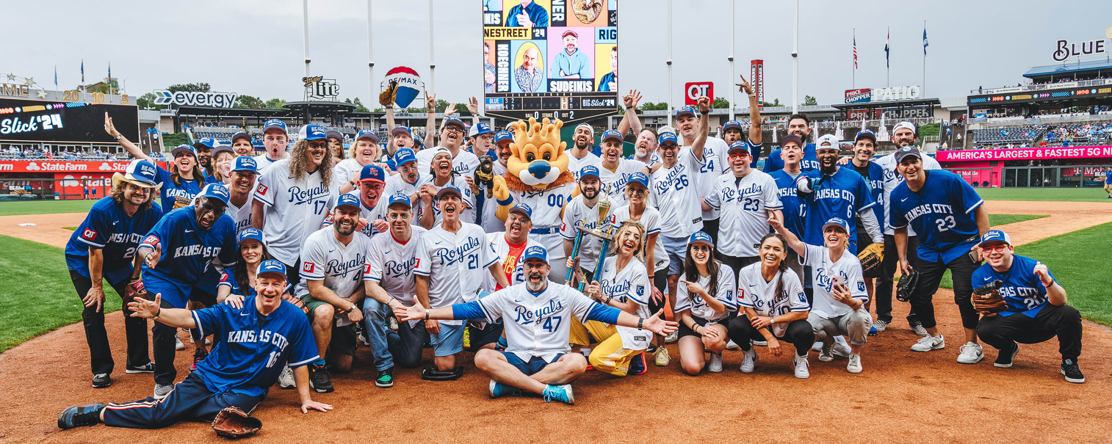 Big Slick Celebrity Softball Game | Kansas City Royals