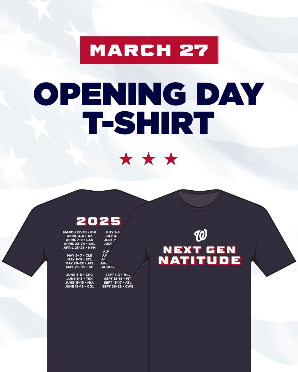 Promotions Schedule | Washington Nationals