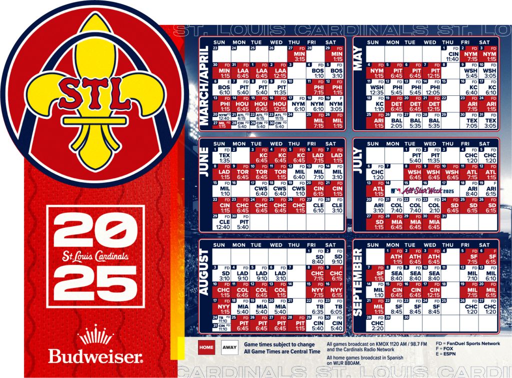 2025 Cardinals Promotions | St. Louis Cardinals