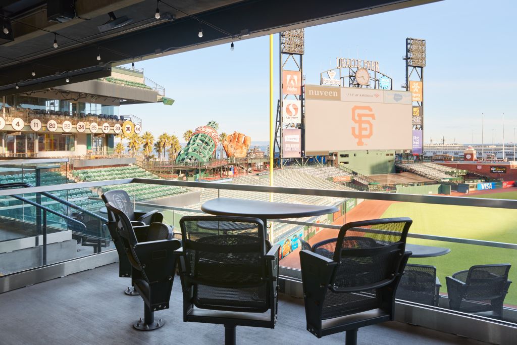 Groups & Hospitality Experiences | Club Patio Tables Photos | San ...