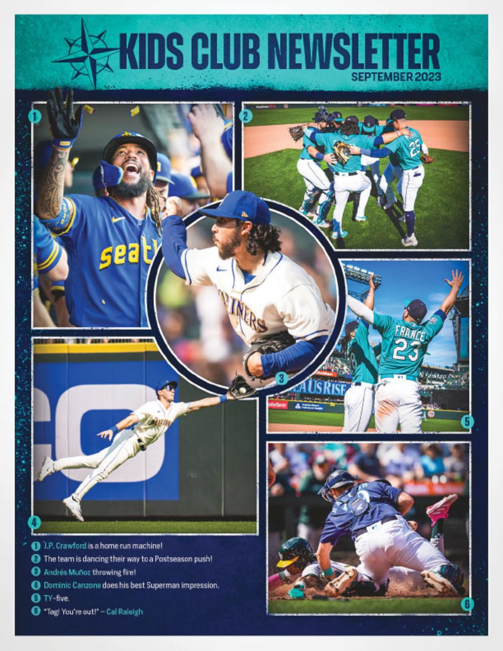 Mariners Kids Club Newsletter | Seattle Mariners
