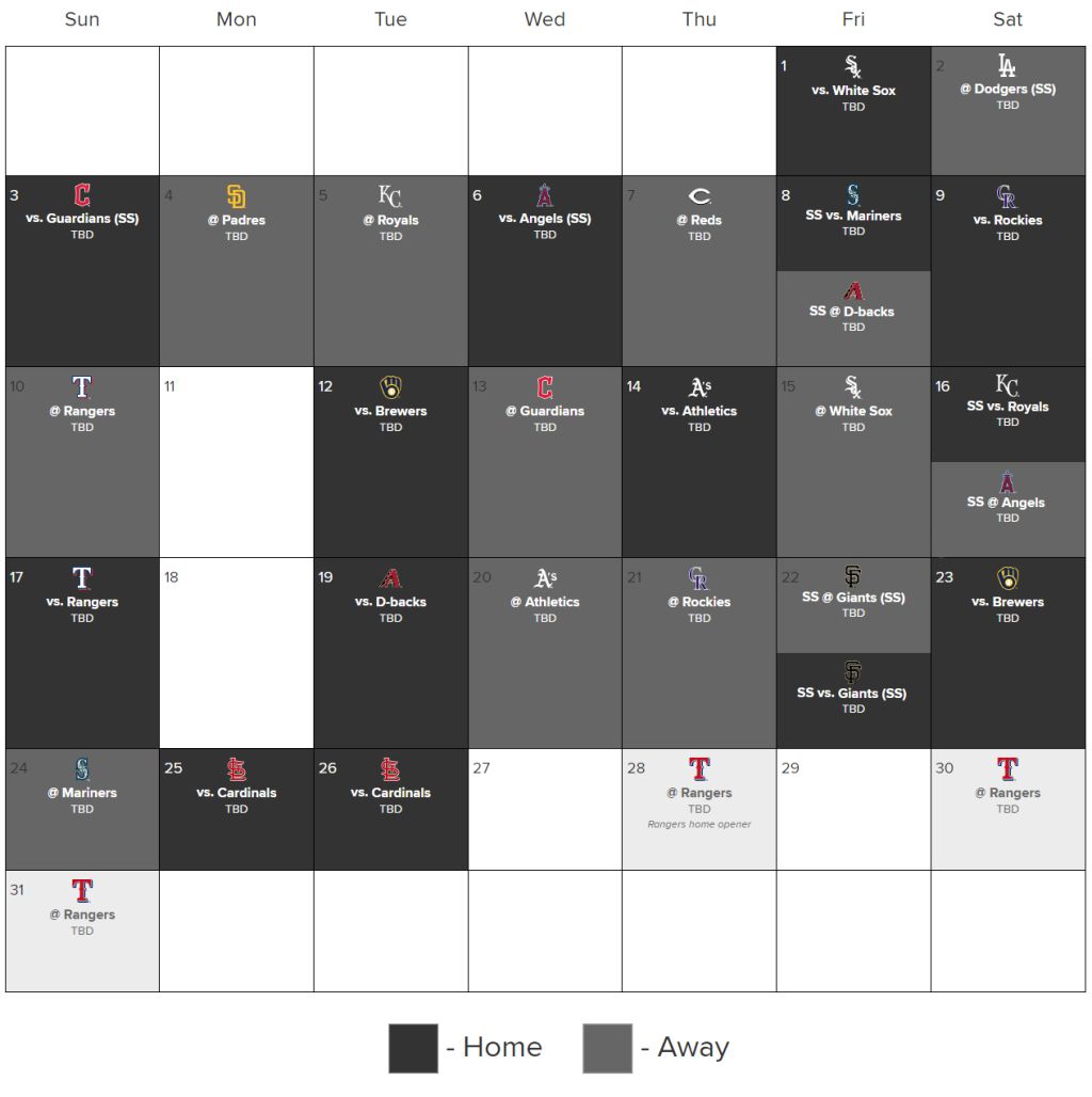 Spring Training Schedule | Sloan Park | Chicago Cubs