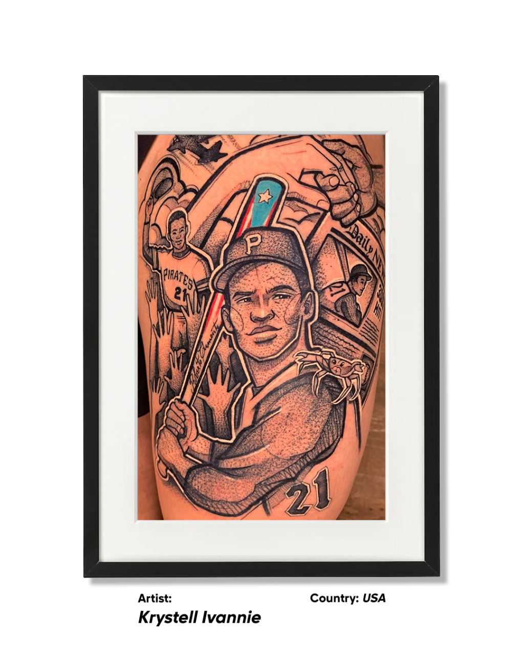 Clemente x Siempre Tattoo Gallery | MLB Together | MLB.com