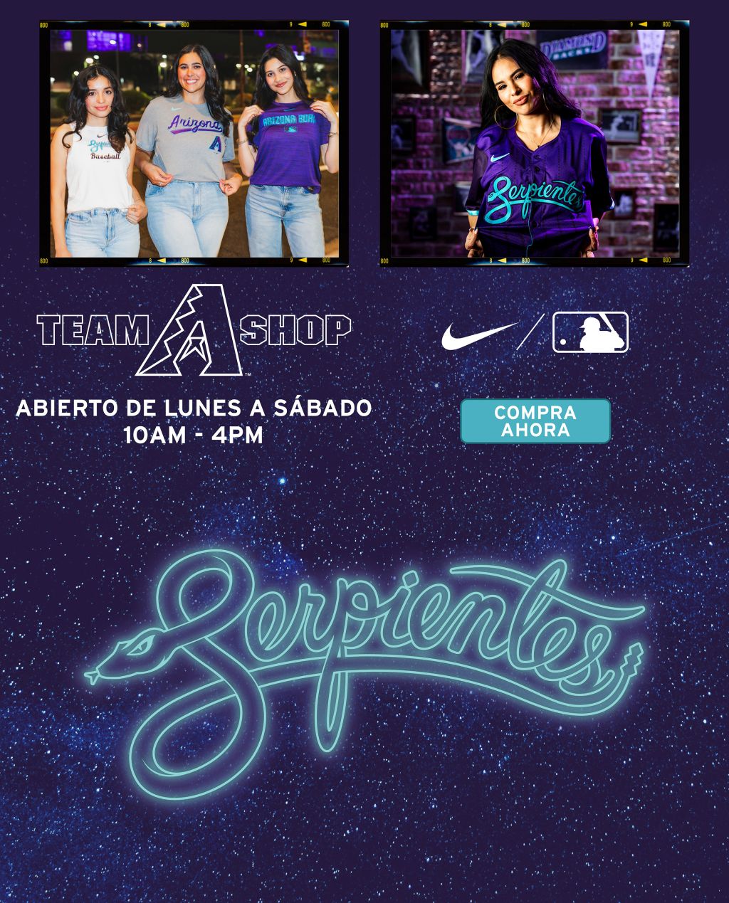 Serpientes City Connect | Los D-Backs de Arizona