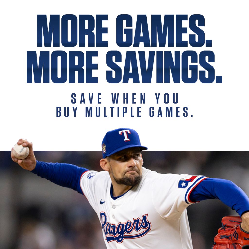 Ticket Specials | Texas Rangers | Texas Rangers