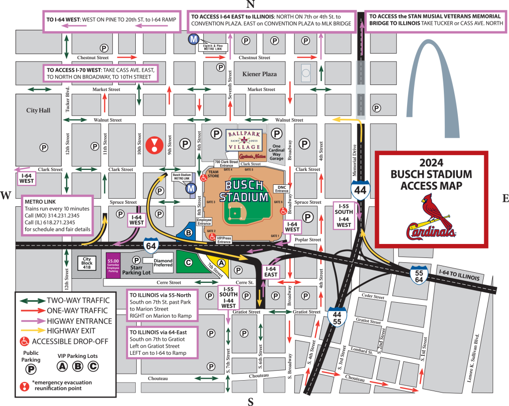 Directions | St. Louis Cardinals