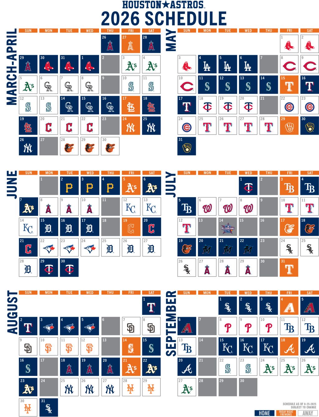 Mlb Printable Schedules A Stacked Sunday Schedule Is On The Way!