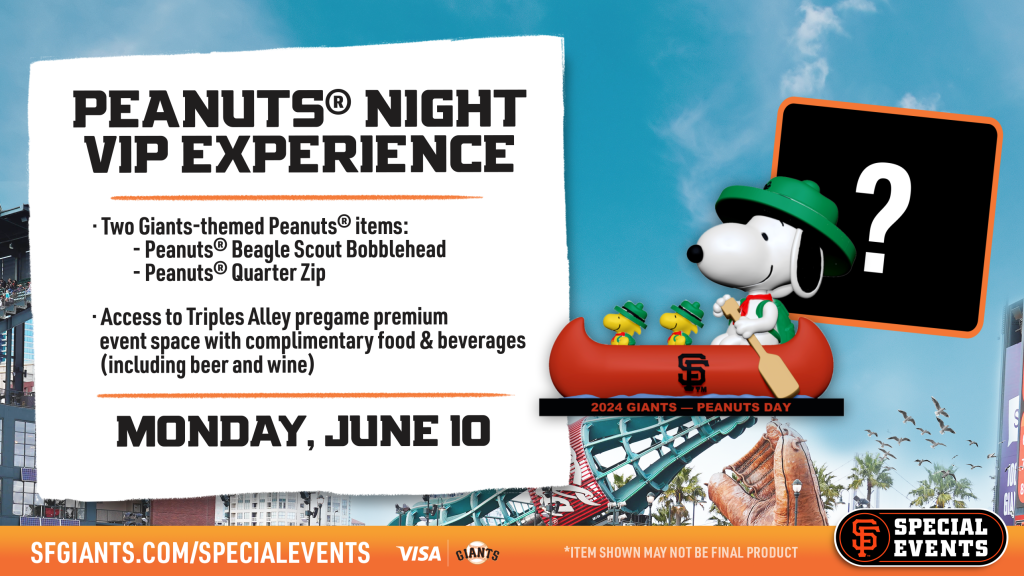 Peanuts Night | Special Event | San Francisco Giants