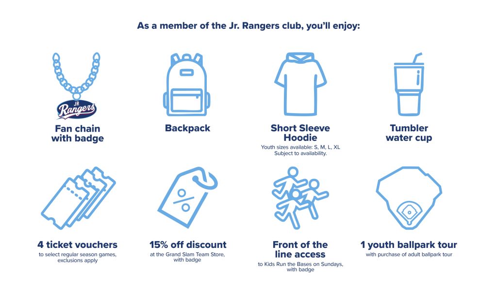 Jr. Rangers Kids Club | Texas Rangers