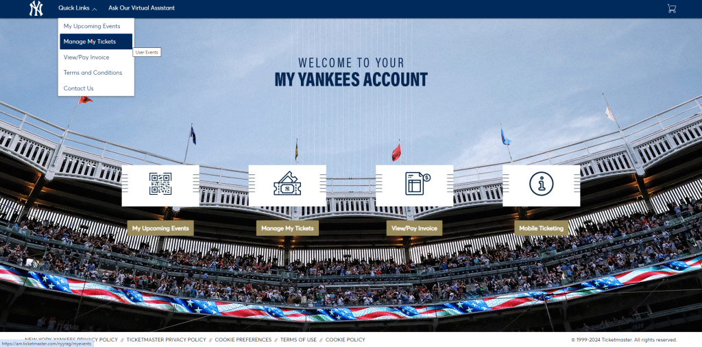 Future Game Ticket Exchange Program Process | New York Yankees