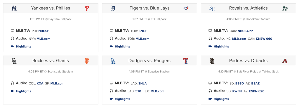 MLB.TV | Subscription Access | How to Log In | MLB.com