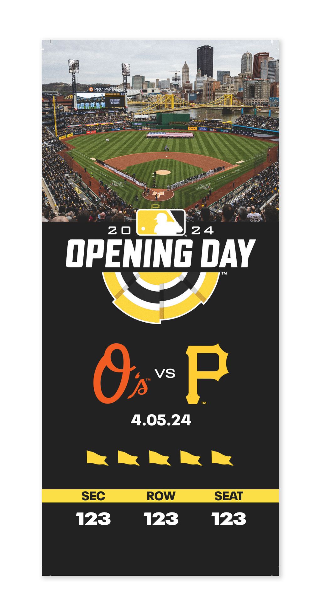 Souvenir Tickets | Pittsburgh Pirates