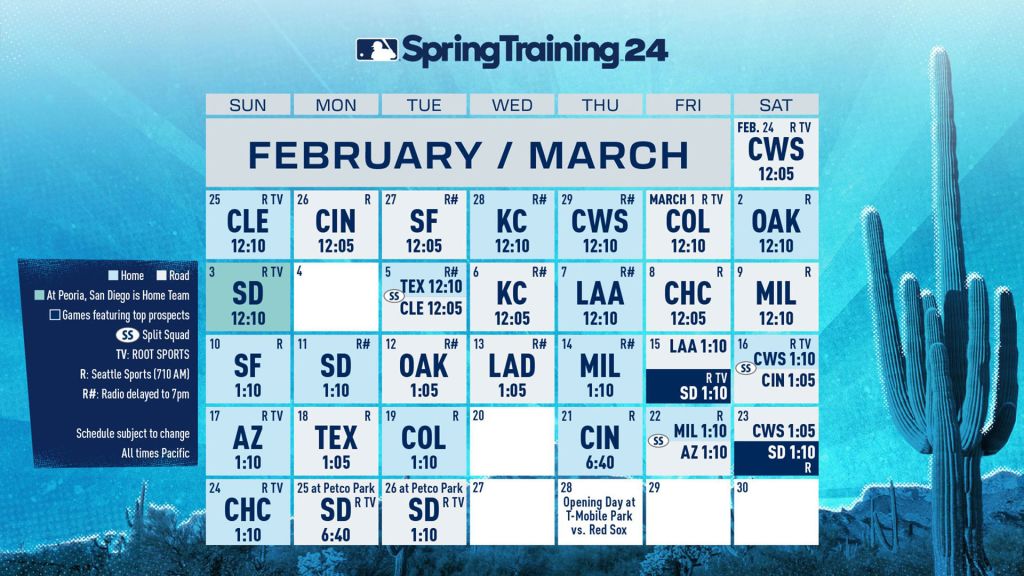 Mariners Spring Training Ticket Information | Seattle Mariners