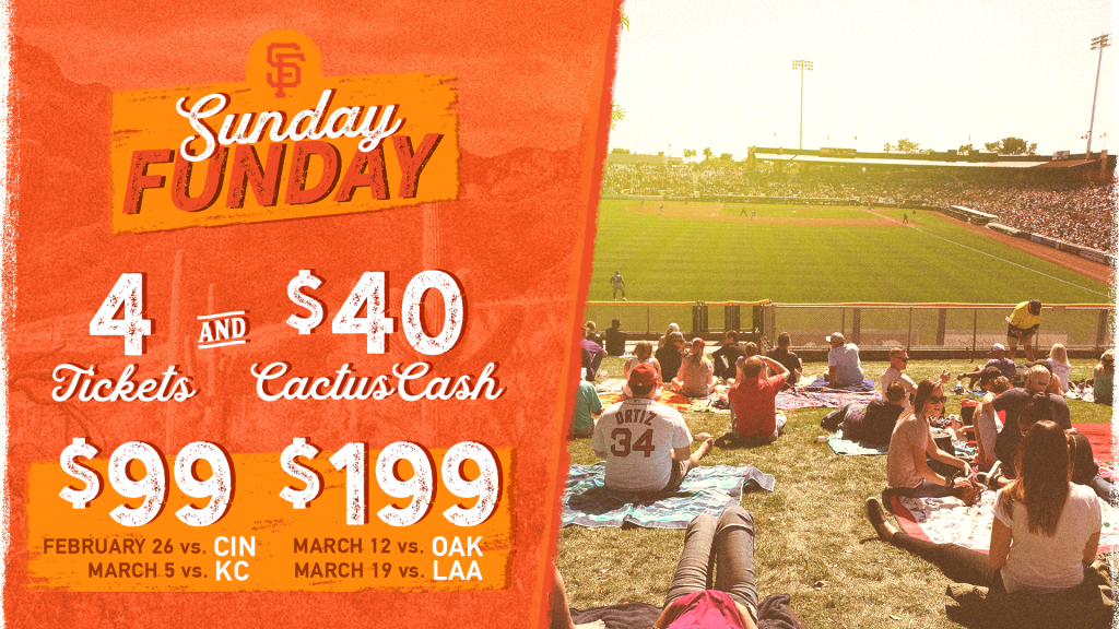 Spring Training Special Ticket Offers | San Francisco Giants