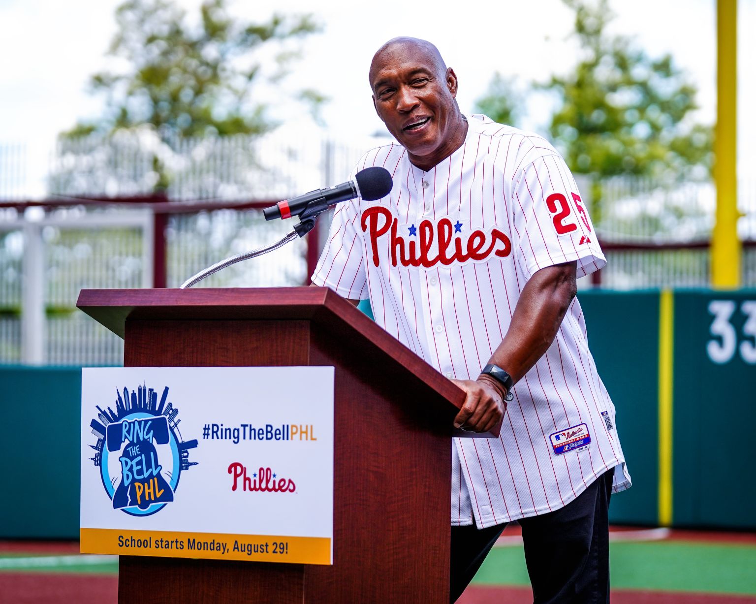 Phillies & School District of Philadelphia RingTheBell for New School ...