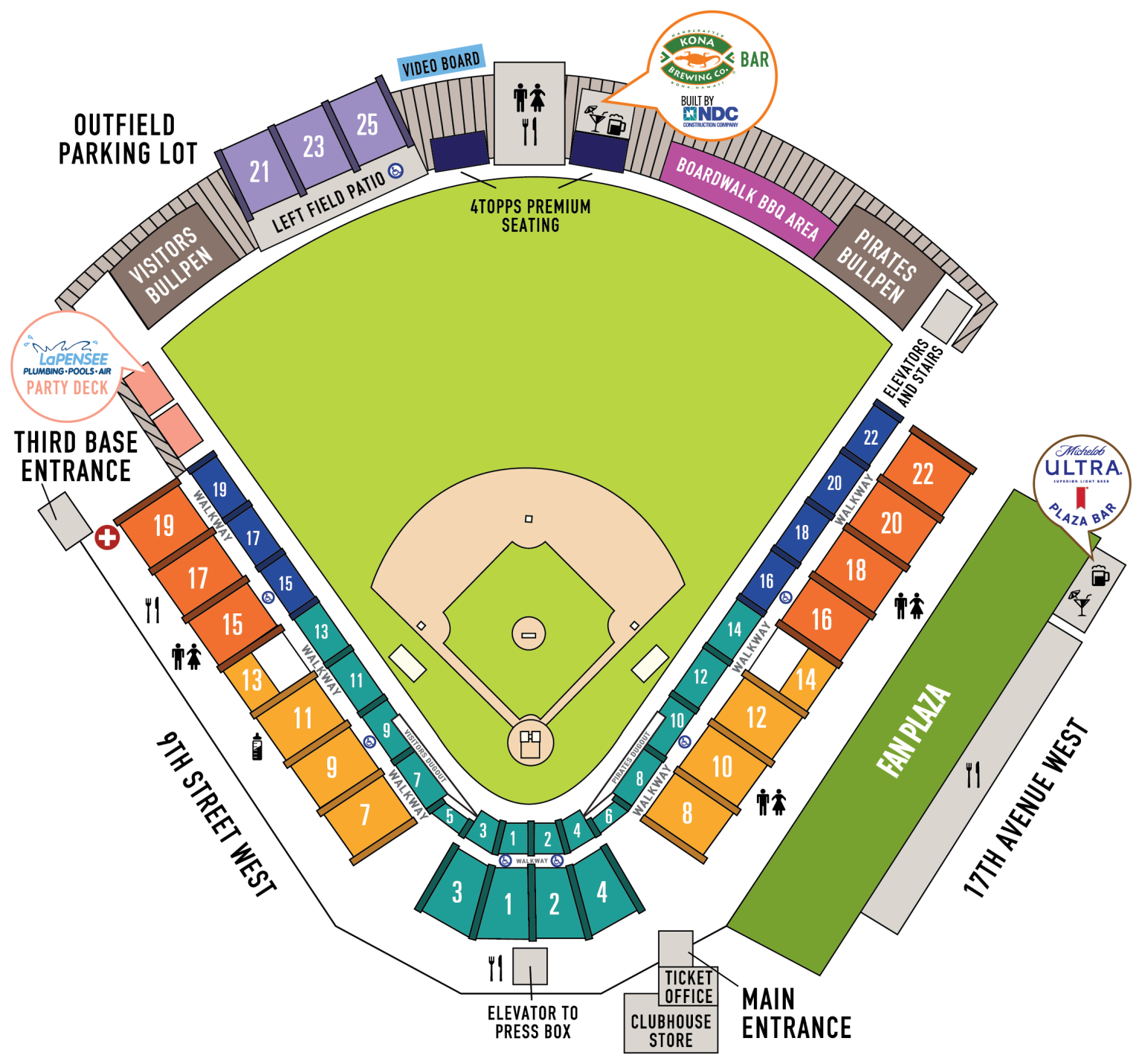 LECOM Park | Pittsburgh Pirates