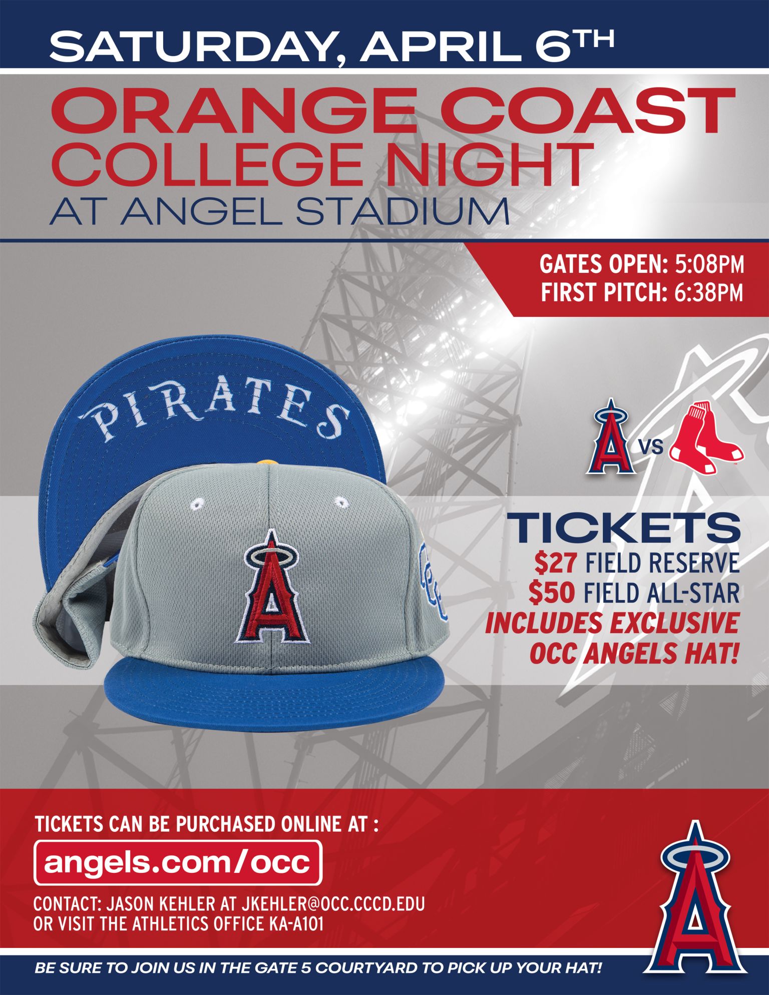 Orange Coast College Night | Los Angeles Angels