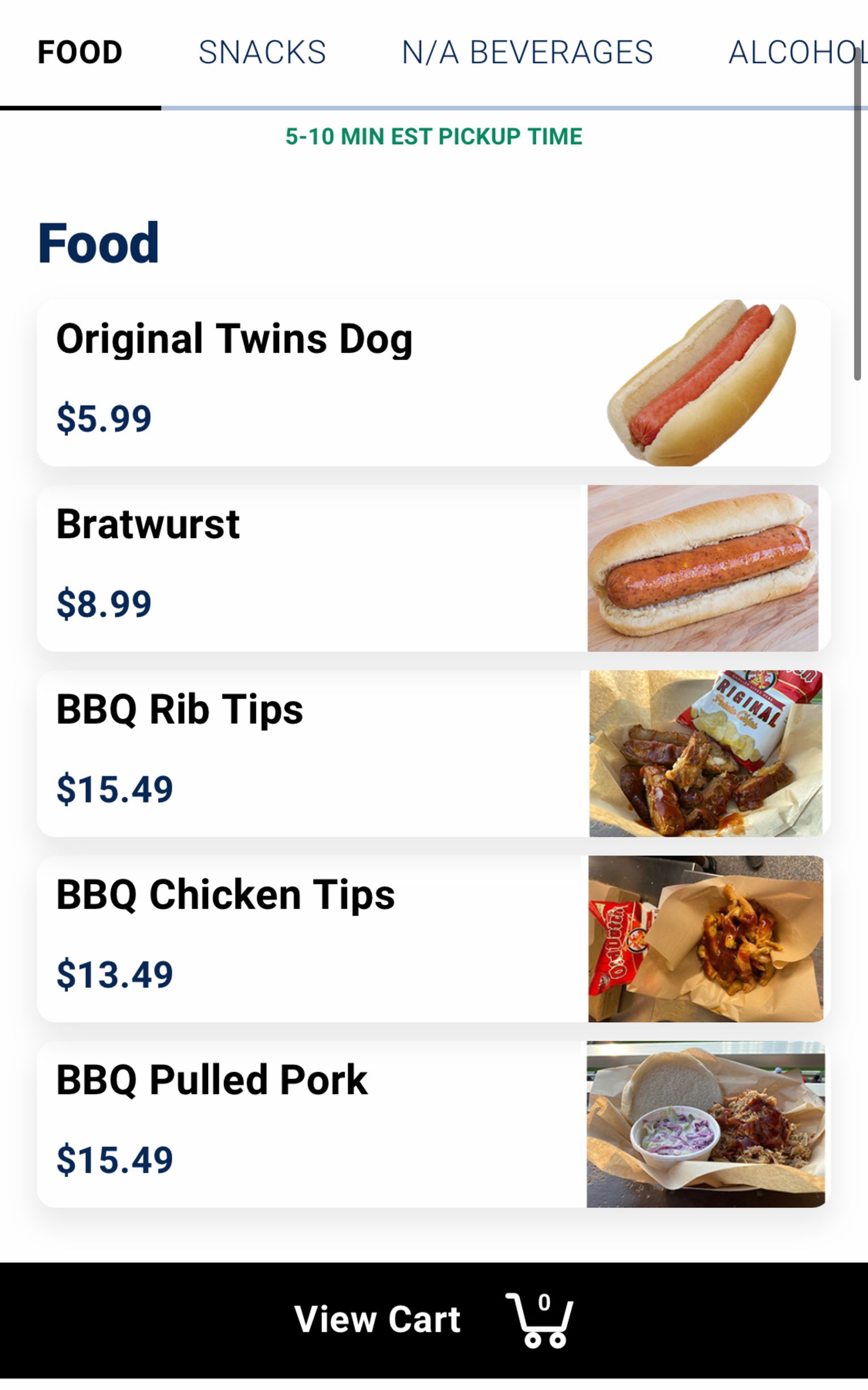 Mobile Ordering at Target Field | Ballpark | Minnesota Twins