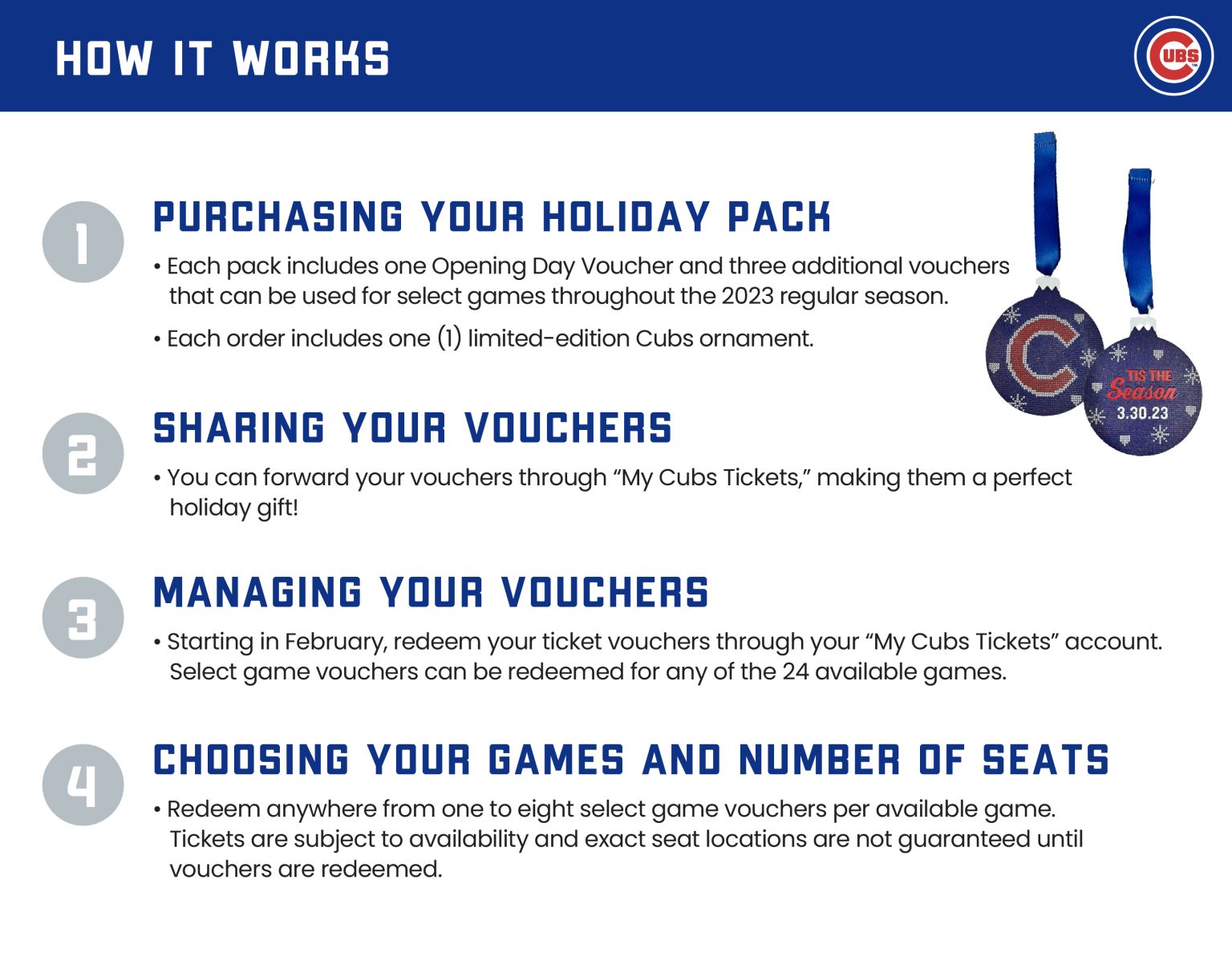 Cubs Holiday Pack | Chicago Cubs