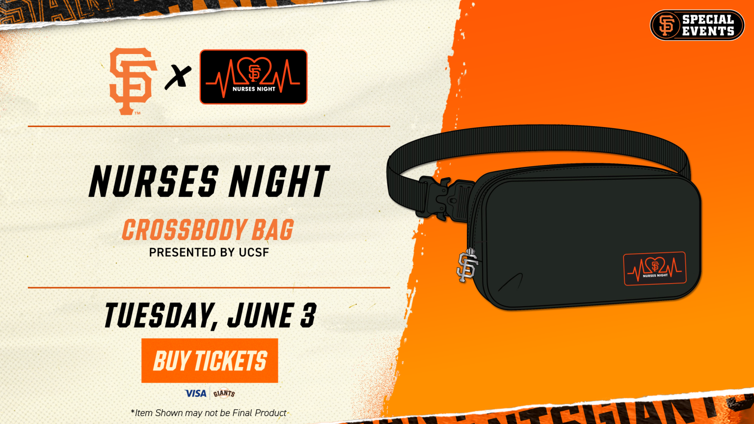 Nurses Appreciation Night | Special Event | San Francisco Giants