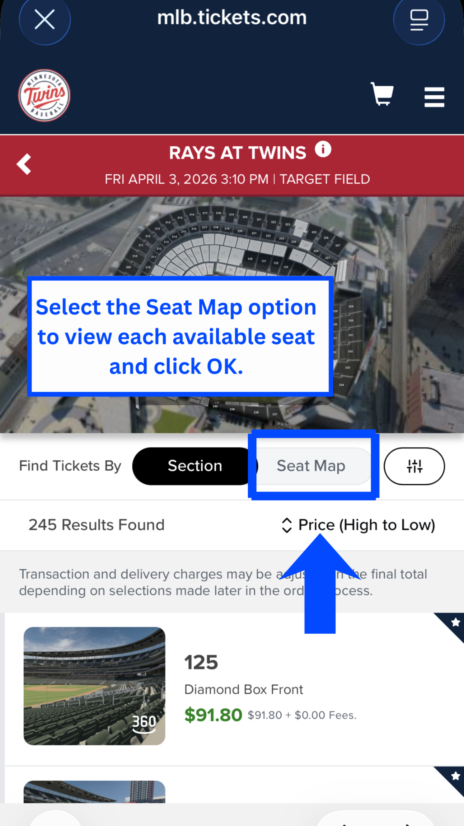 Choice Membership on Mobile | Minnesota Twins