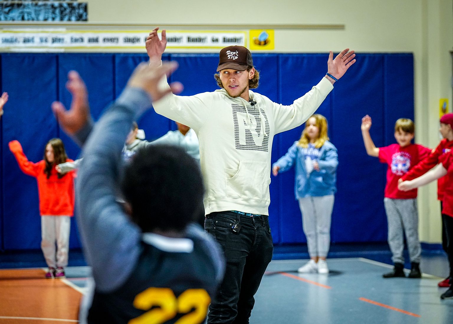 Alec Bohm hosts Phillies Phitness workout class presented by GIANT on ...