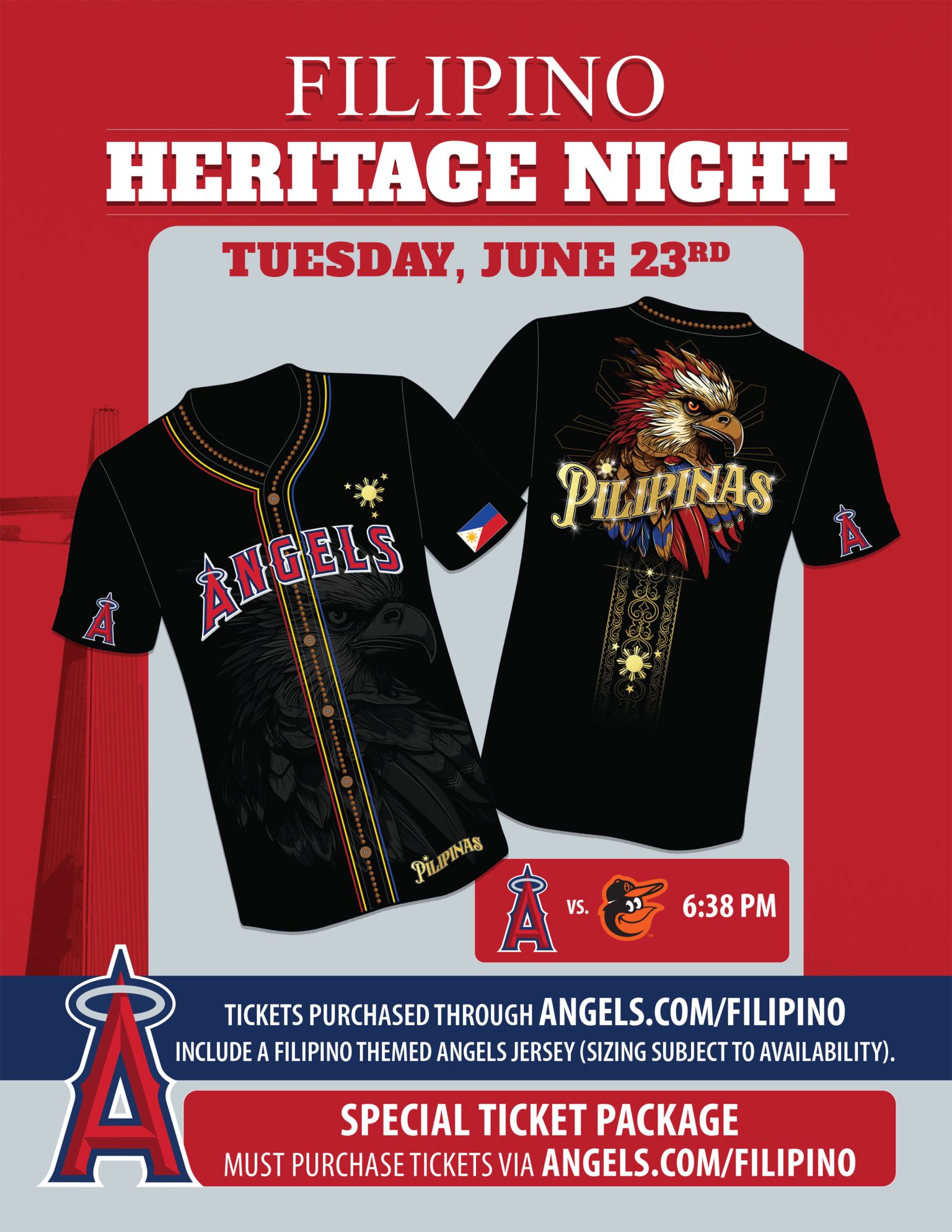 Filipino Heritage Night Ticket Offer | Los Angeles Angels