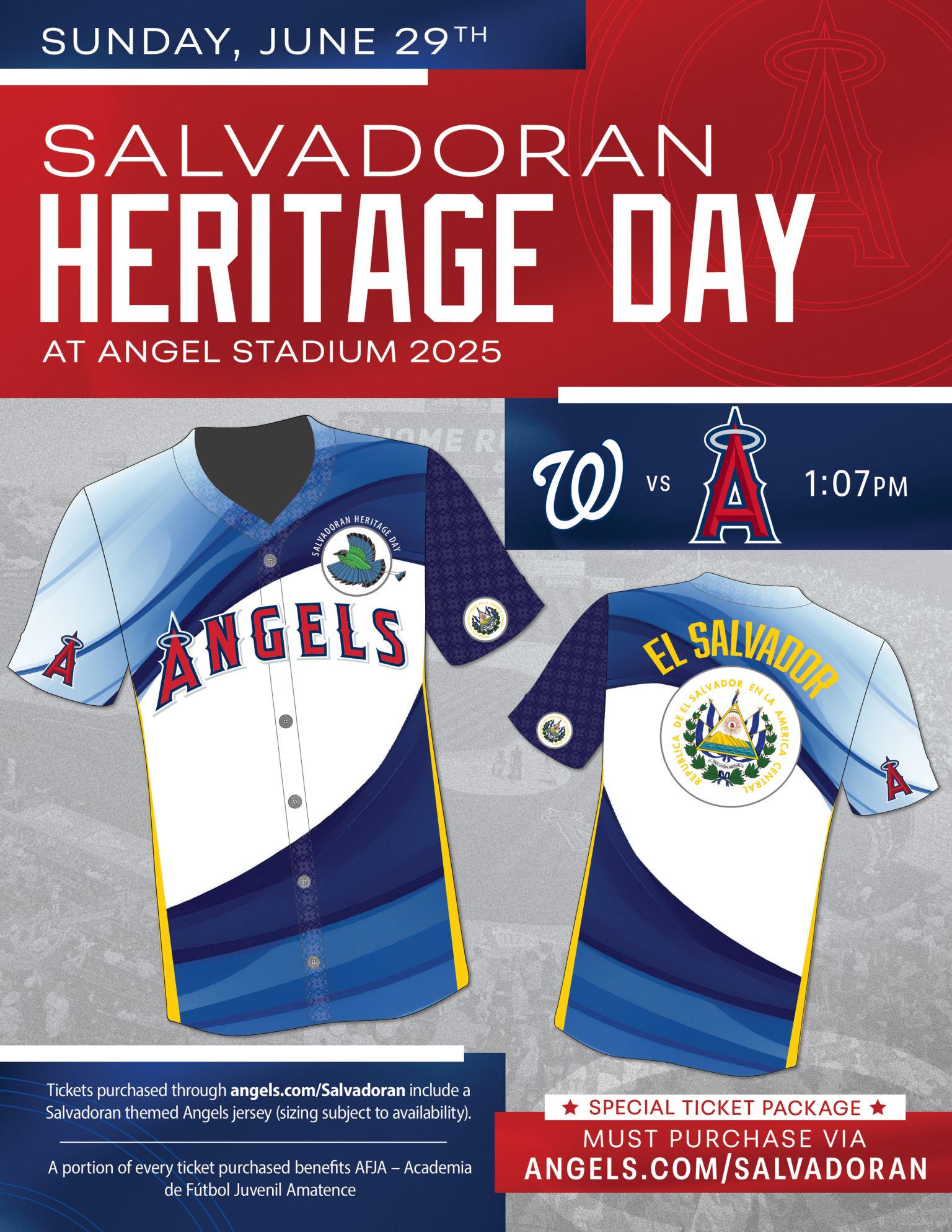 Salvadoran Heritage Day | Los Angeles Angels
