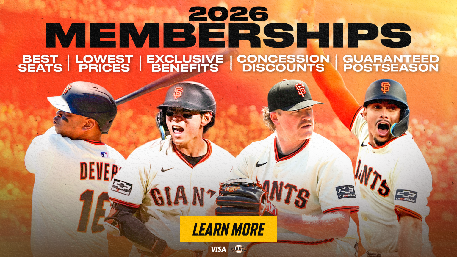 Giants Season Ticket Memberships | San Francisco Giants