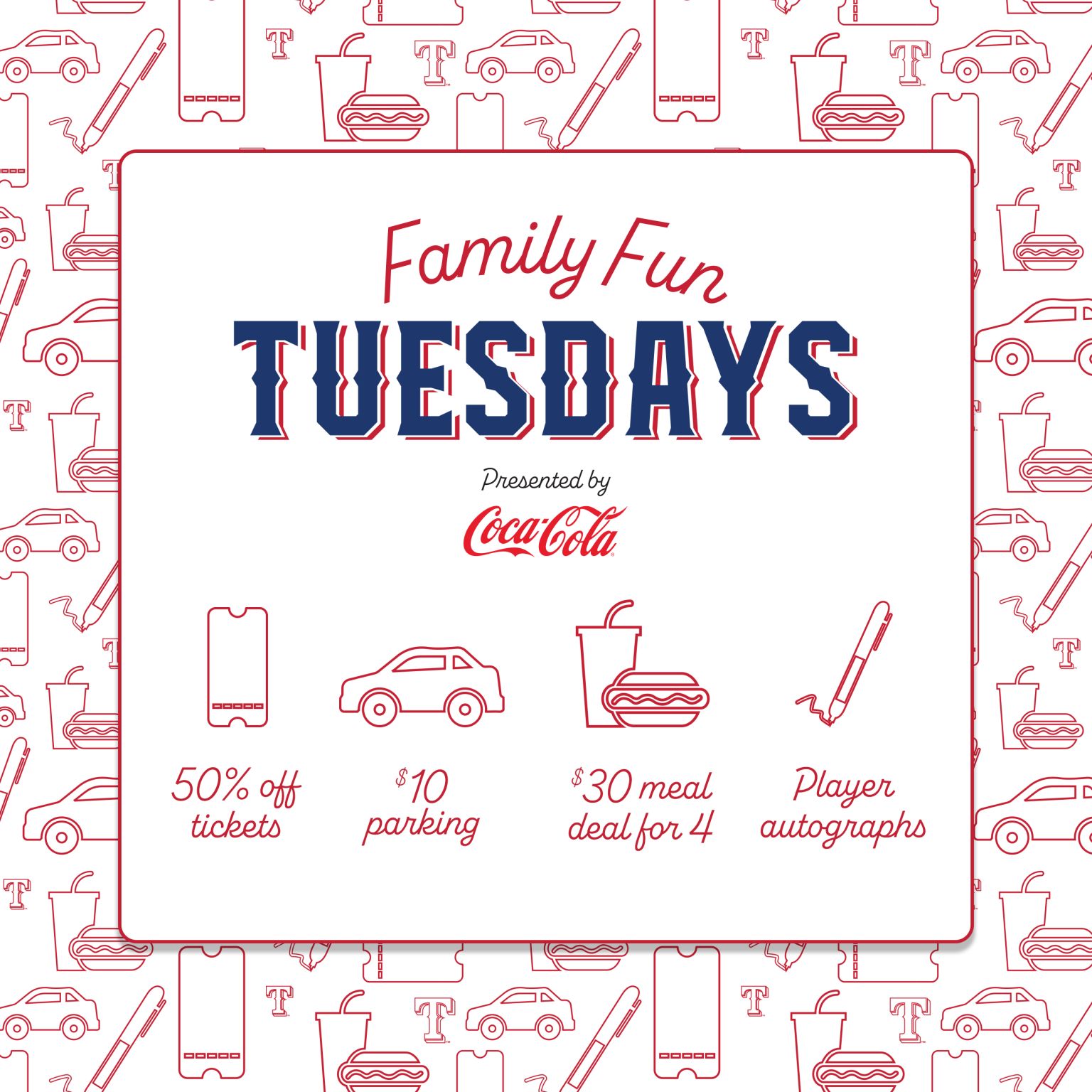 Ticket Specials | Texas Rangers | Texas Rangers